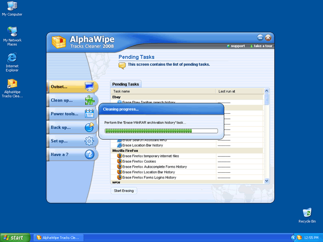 Remove AlphaWipe Tracks Cleaner 2008 (Removal Guide)