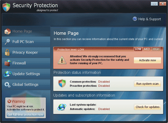 Remove Security Protection (Removal Guide)