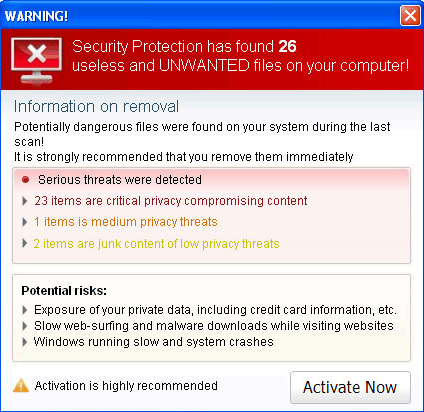 Remove Security Protection (Removal Guide)