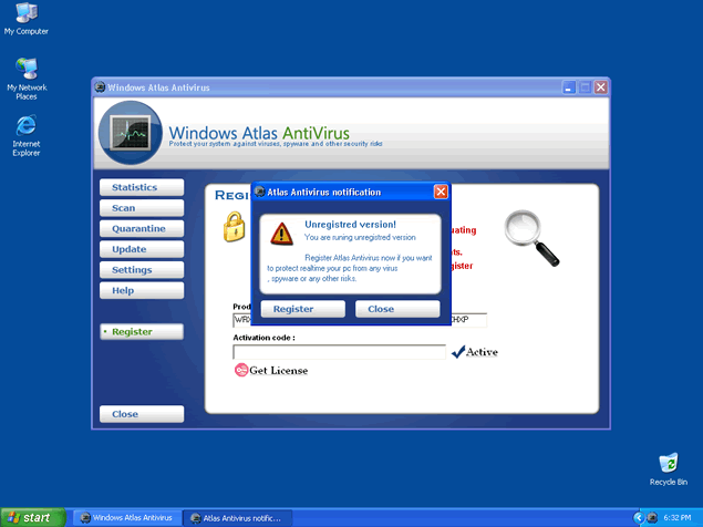 Remove Windows Atlas AntiVirus (Removal Guide)