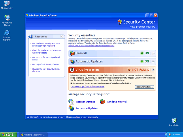 Remove Windows Atlas AntiVirus (Removal Guide)