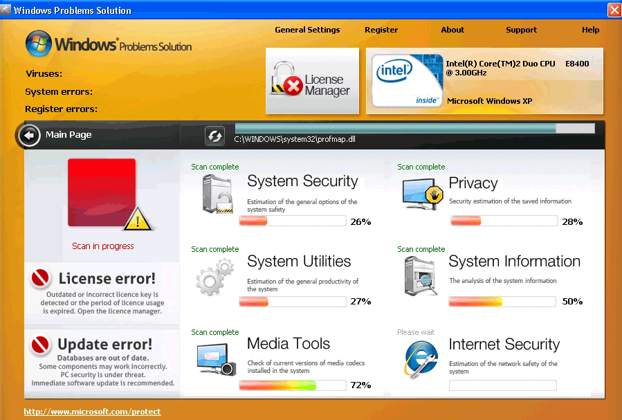 Remove Windows Problems Solution (Removal Guide)