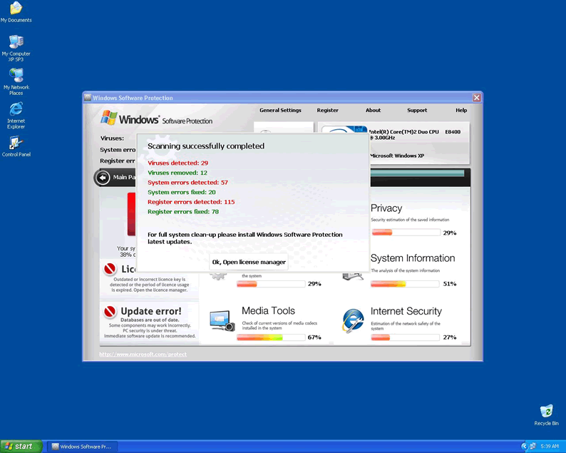 Remove Windows Software Protection (Removal Guide)