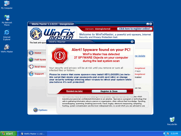 Remove WinFix Master (Removal Guide)