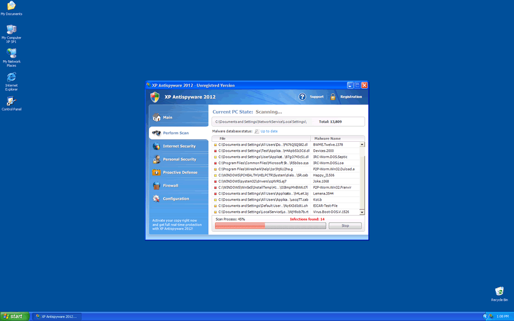 Remove XP Antispyware 2012 (Removal Guide)