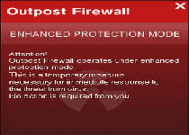 Remove Outpost Firewall Enhanced Protection Mode (Removal Guide)