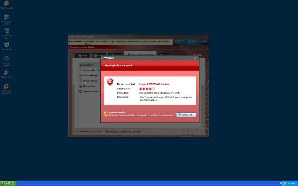 Remove Best Virus Protection (Removal Guide)