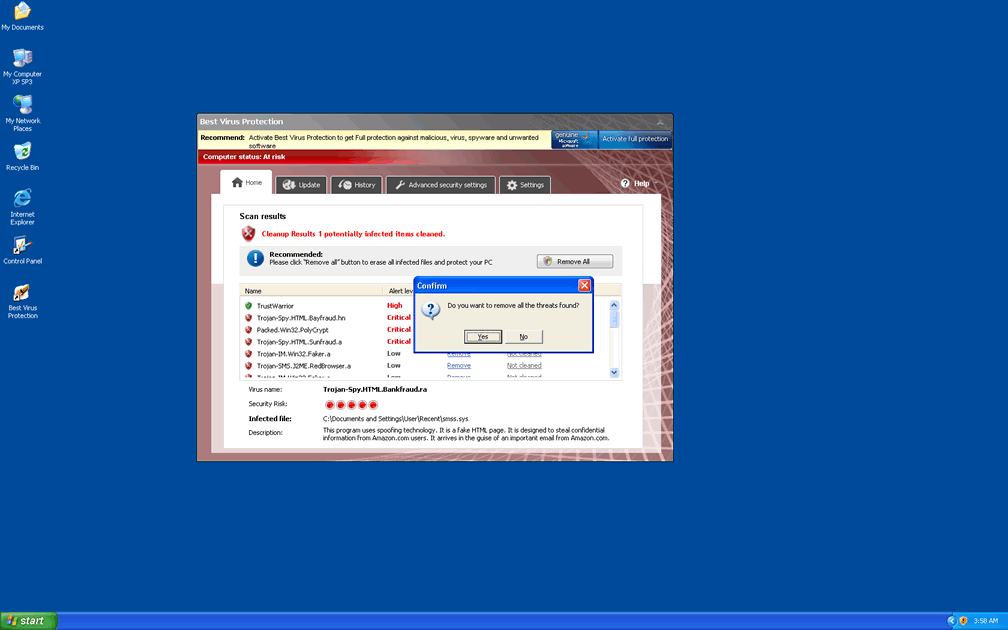 Remove Best Virus Protection (Removal Guide)