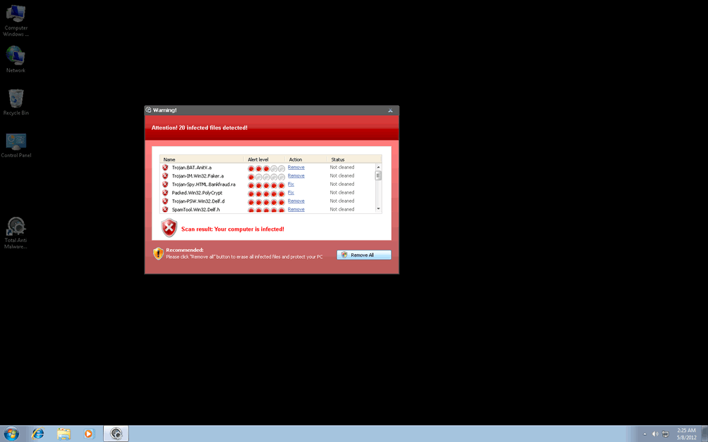 Remove Total Anti Malware Protection (Removal Guide)